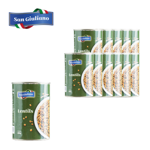 산줄리아노 렌틸빈 400g X 12개 렌틸콩 - CJ프레시마켓